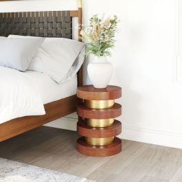 109774 - Marigot Side Table Walnut