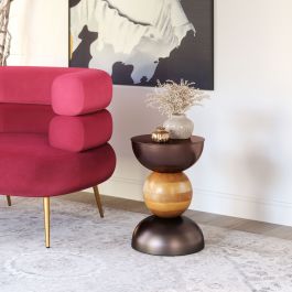 109777 - Tripoli Side Table Bronze