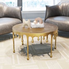 110150 - Drip Coffee Table Antique Brass
