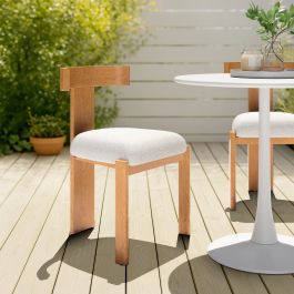 704080 - Tiana Dining Chair Natural & Beige