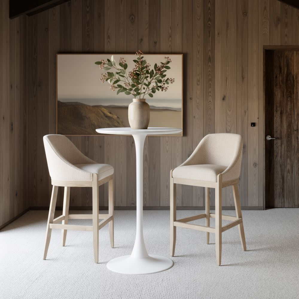 109828 - Auray Bar Table White