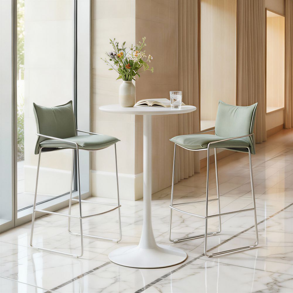 109828 - Auray Bar Table White